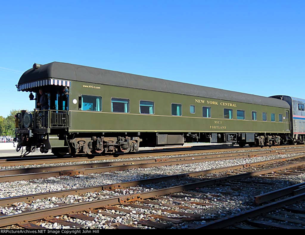 NYC 3 "PORTLAND", PPCX 800384 on Amtrak #8